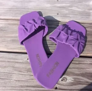 FASHION | Shoes | Fashion Flats New Size 4 Us 9 Purple Shoes Feminine ...